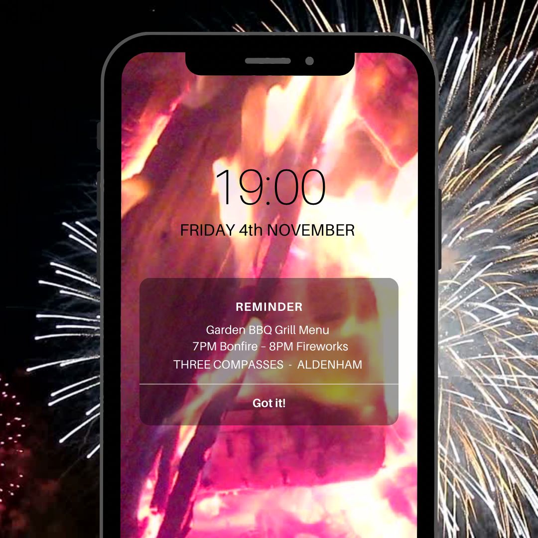 bonfire-1 | Little Alpine at The Three Compasses Aldenham